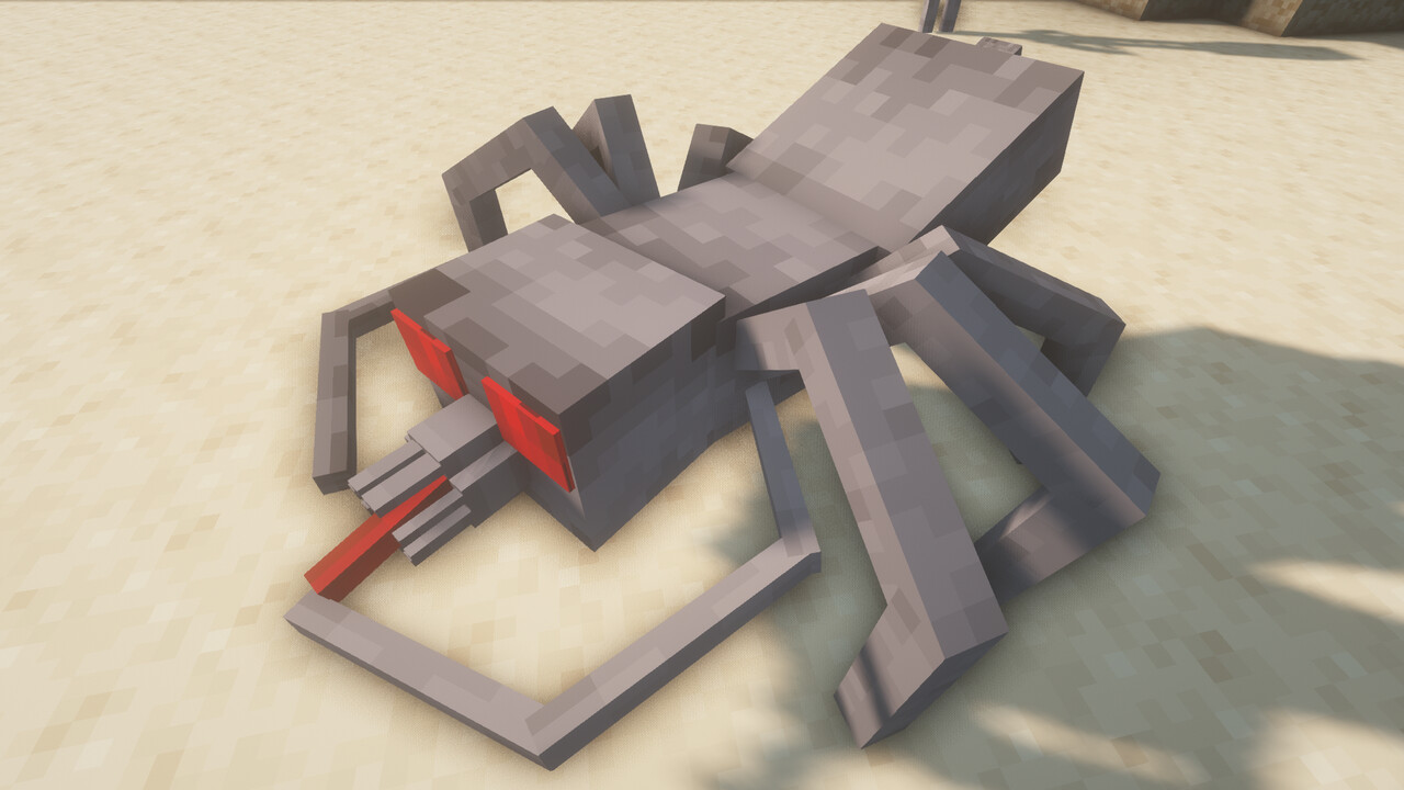Better Spiders (Optifine) (My last resourcepack) Minecraft Texture Pack