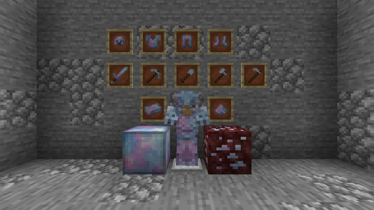 Opal: Netherite Resource Pack Minecraft Texture Pack