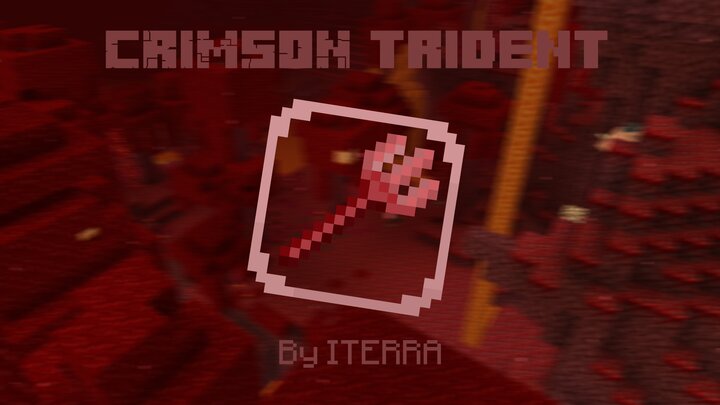 Crimson Trident Minecraft Texture Pack