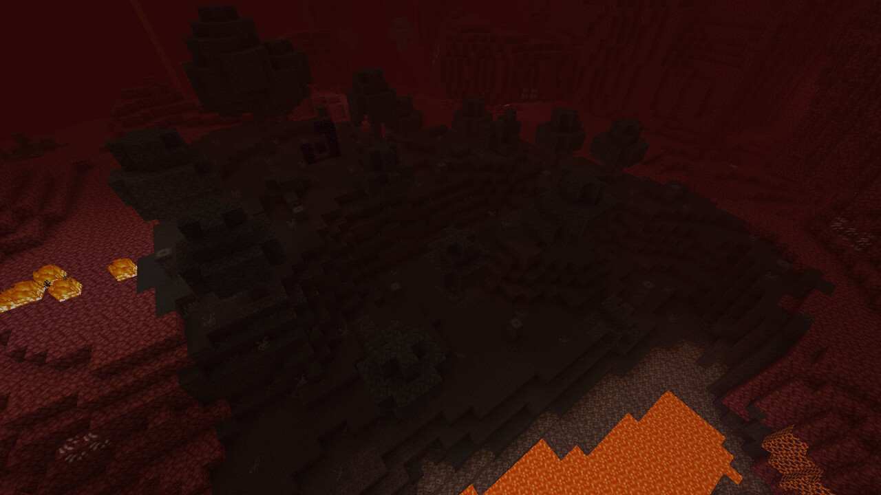 Crimson Forest to Withered Forest Resource Pack Minecraft Texture Pack