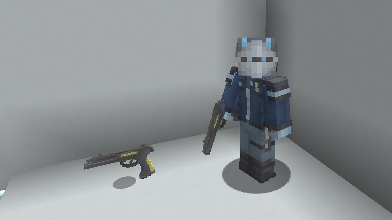 Sci-fi Sidearm, Bow and arrow textures (request) Minecraft Texture Pack