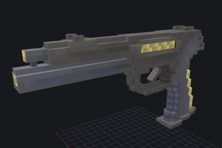 Sci-fi Sidearm, Bow and arrow textures (PRIZE) Minecraft Texture Pack