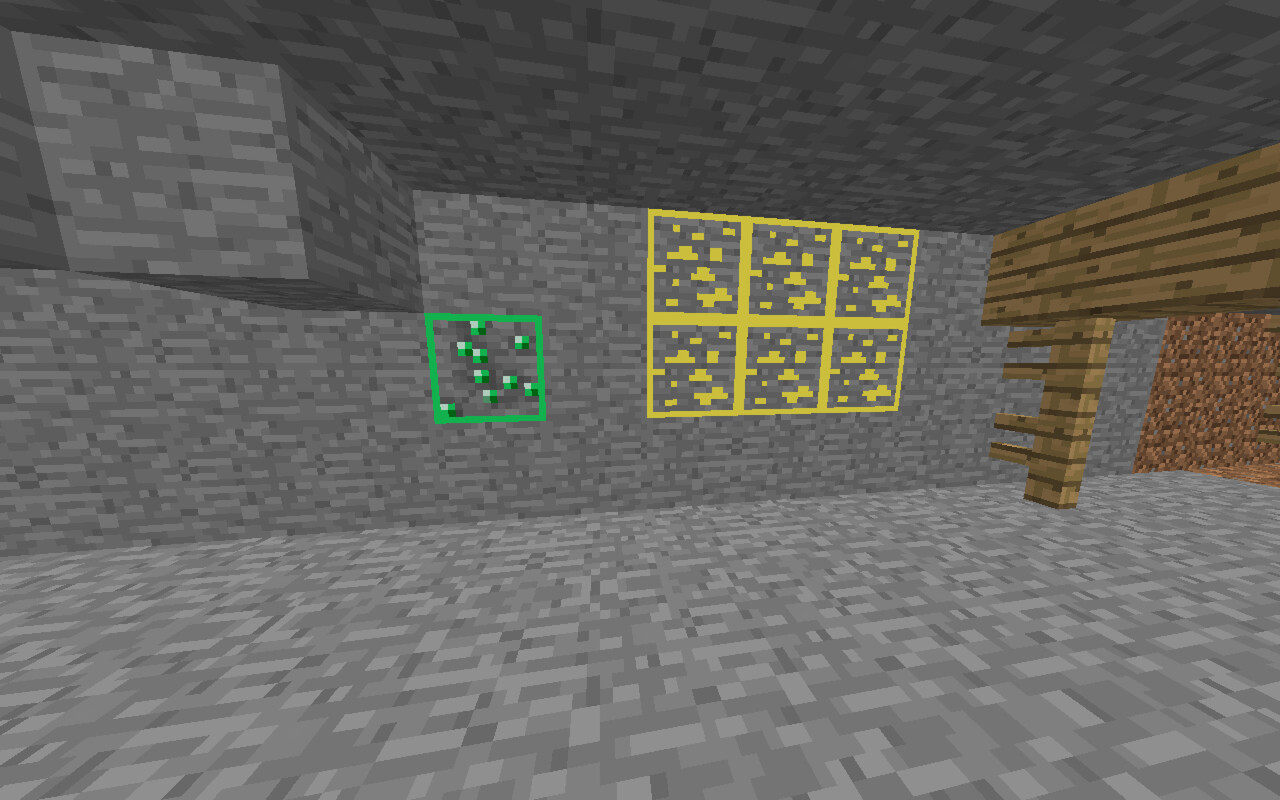 Ore Highlighter for 1.8.x Minecraft Texture Pack