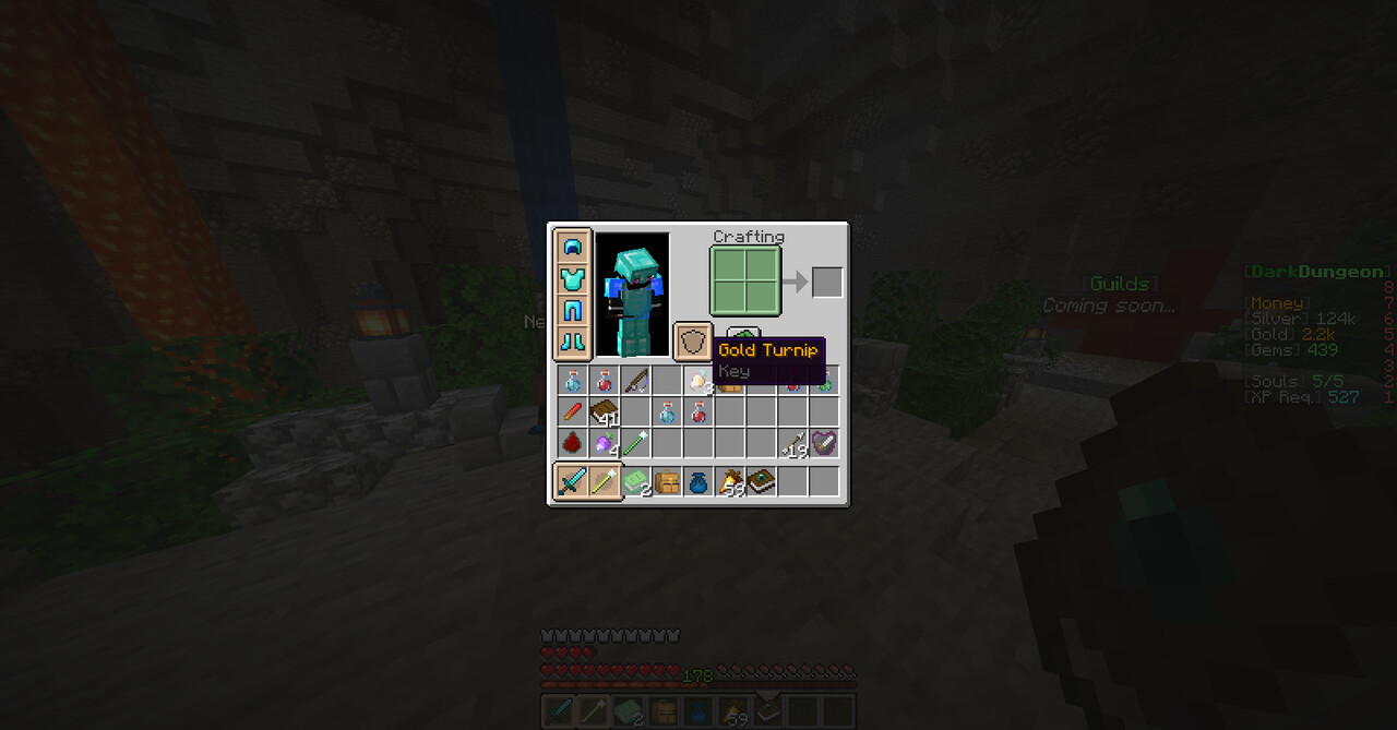Inventory gift box for 1.8 Minecraft Texture Pack