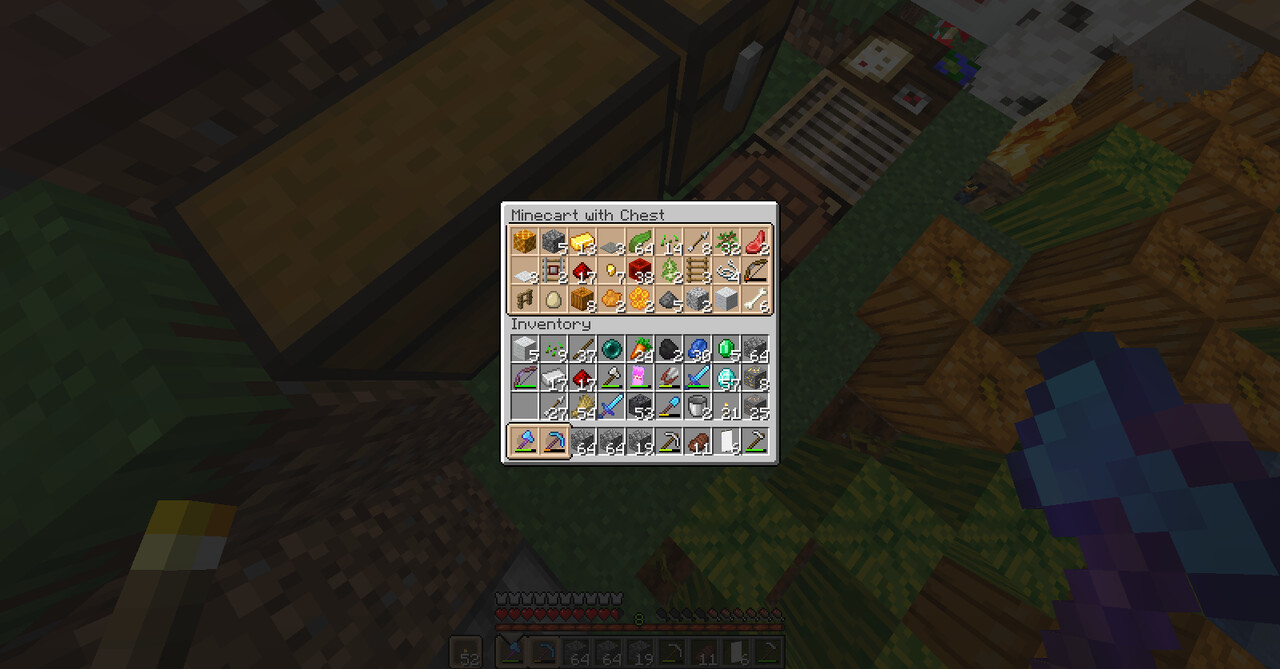 Inventory gift box for 1.8 Minecraft Texture Pack