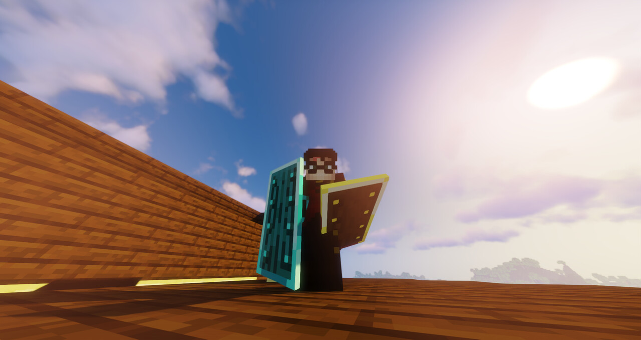 MORE SHIELDS mineral shields resourcepack Minecraft Texture Pack