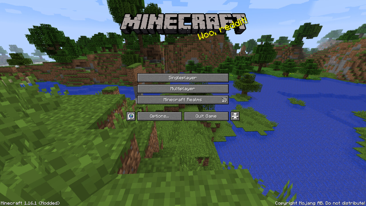 Classic Menu REMASTERED [v1.0] Minecraft Texture Pack