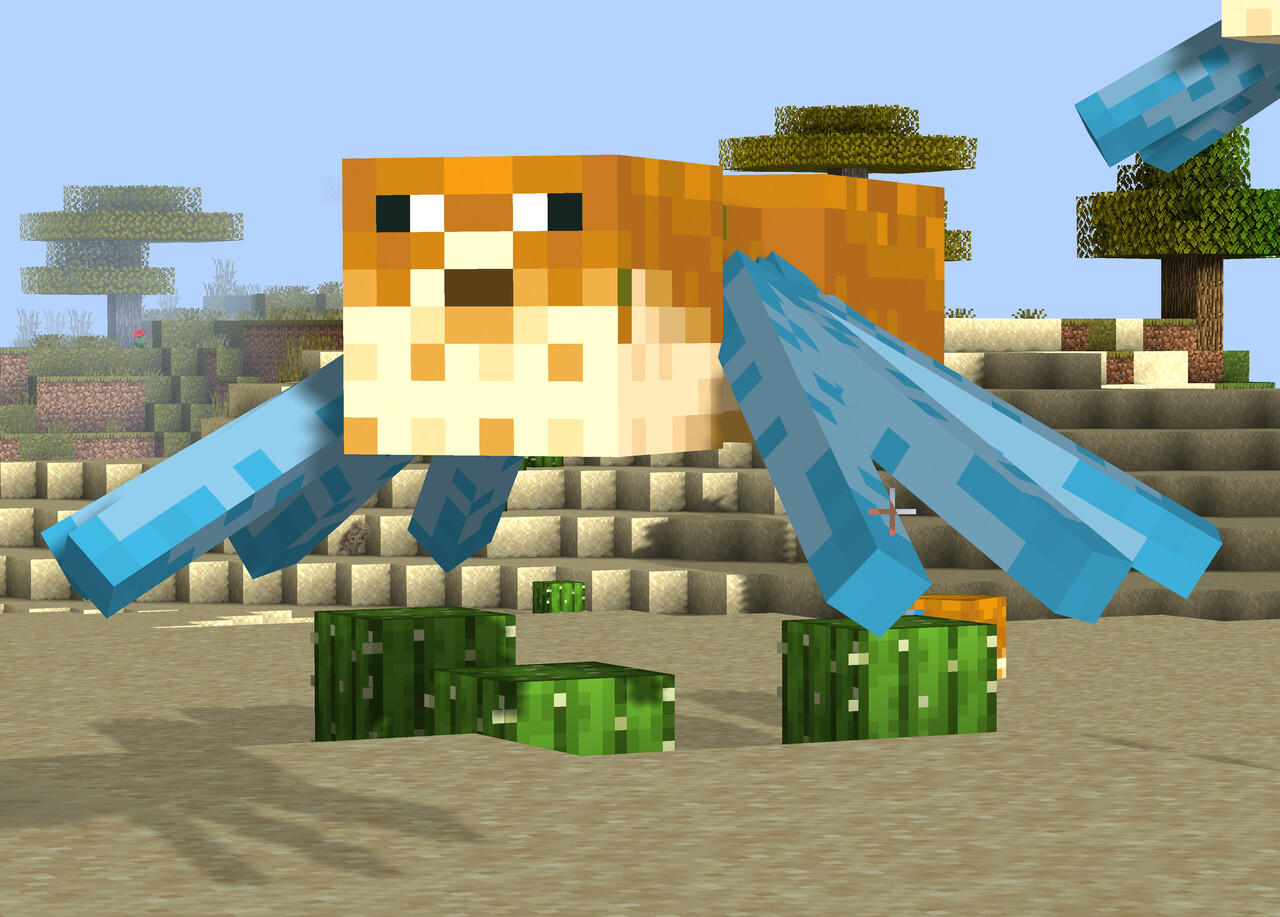 Everything is a Pufferfish [Almost] Minecraft Texture Pack