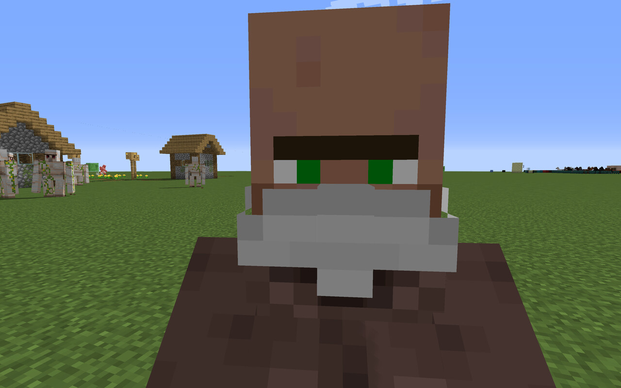 Villagers with masks Minecraft Texture Pack