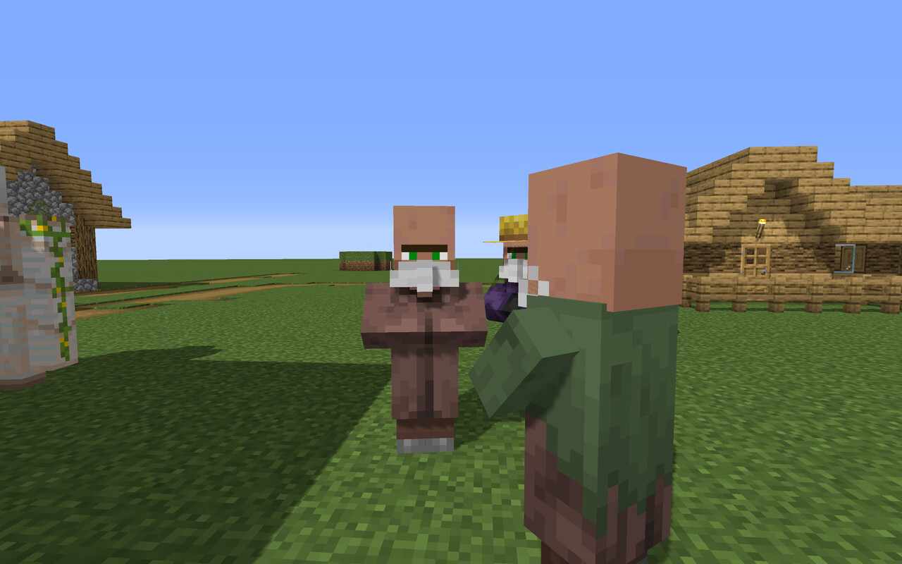 Villagers with masks Minecraft Texture Pack