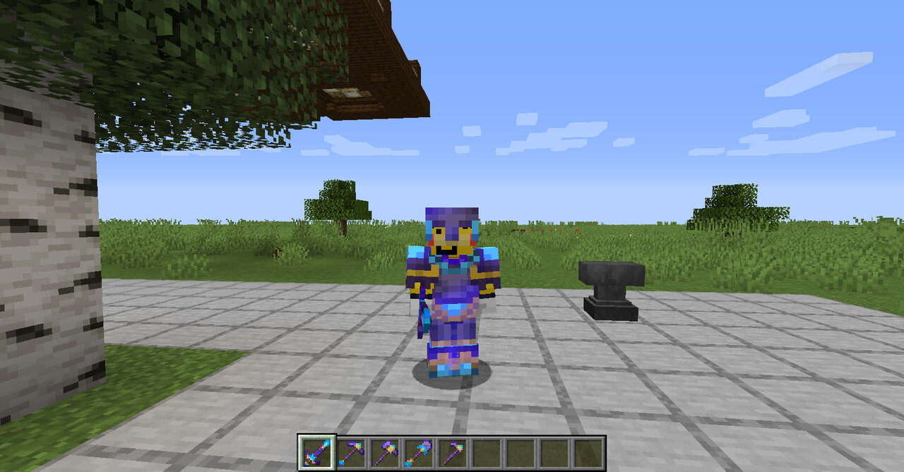 Netherite Tools and Armor retextured Minecraft Texture Pack