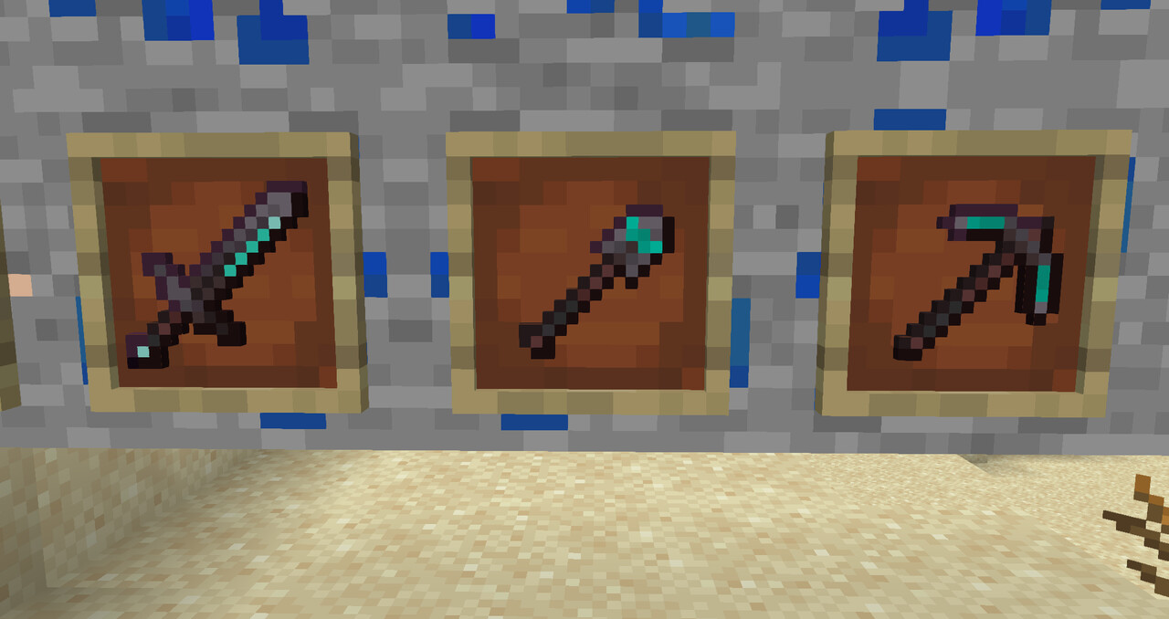 Shiny Netherite Minecraft Texture Pack