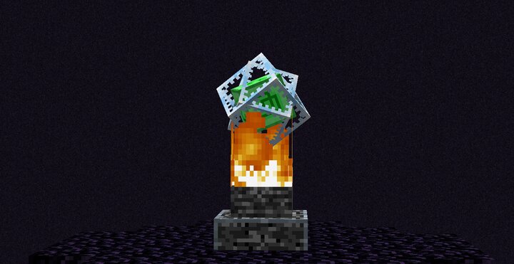 Green End Dimension Minecraft Texture Pack