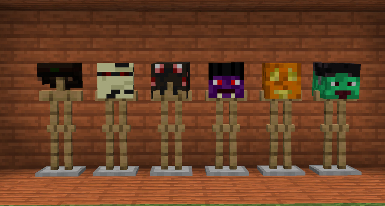 Halloween hats! Minecraft Texture Pack