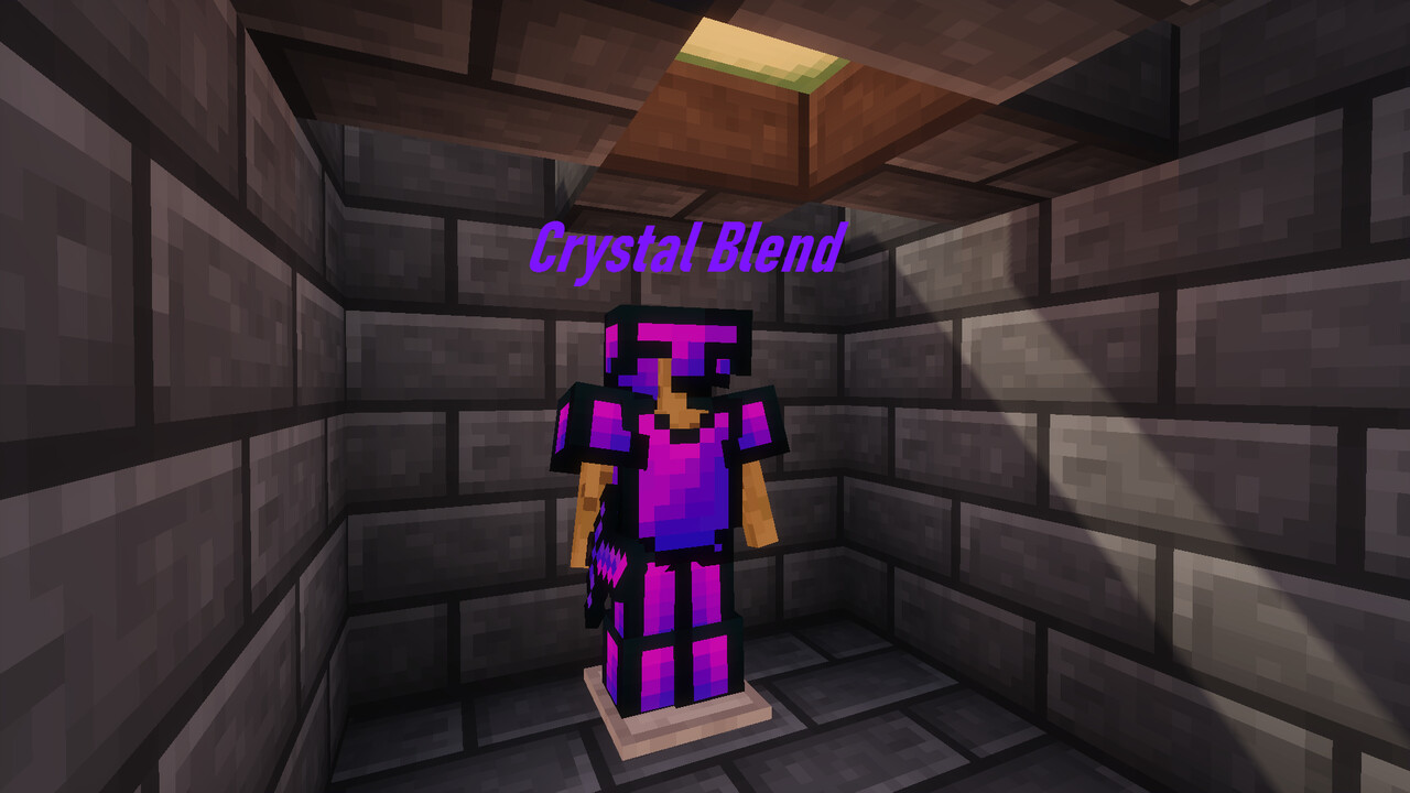 Crystal Blend V2.1 Minecraft Texture Pack