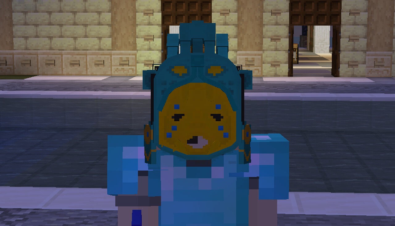 Aztec warrior mask Minecraft Texture Pack