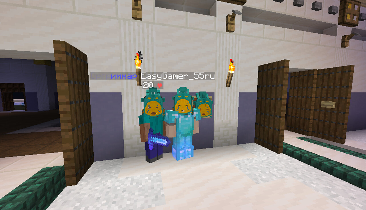 Aztec warrior mask Minecraft Texture Pack