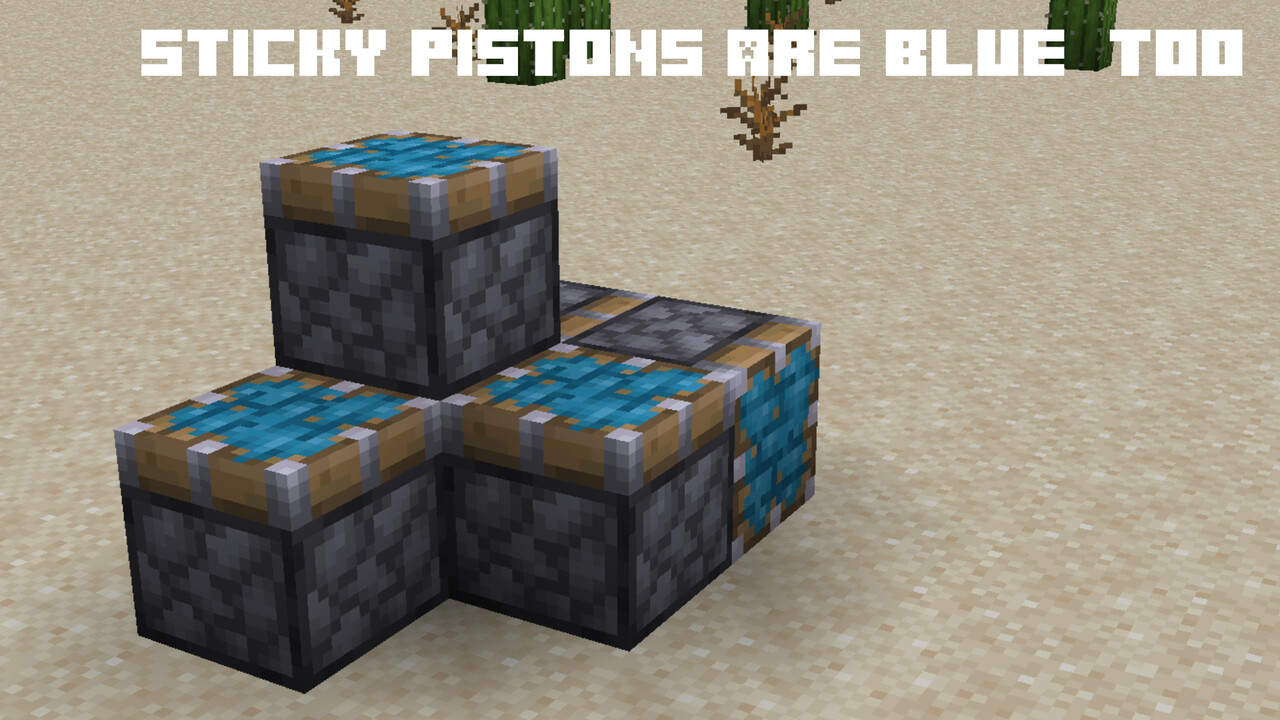 Blue Slime Minecraft Texture Pack