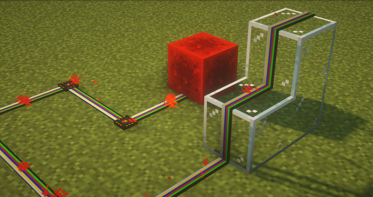 RGB Redstone 1.17 Minecraft Texture Pack