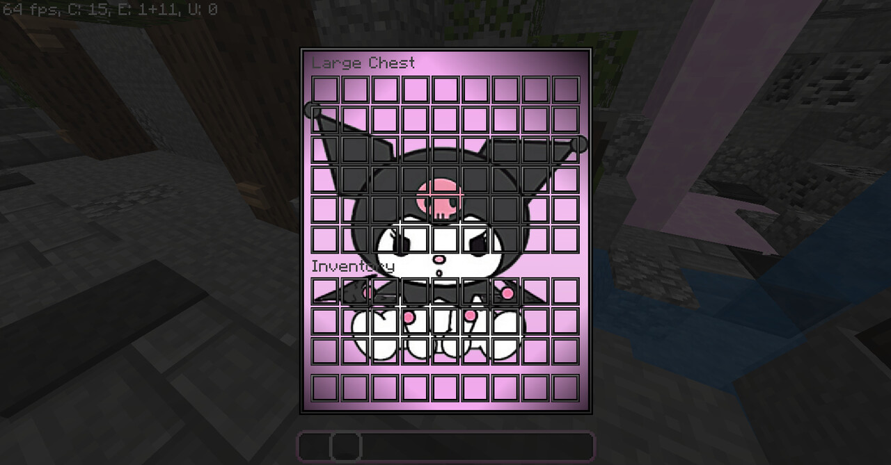 Kawaii Kuromi PvP 1.8+ Minecraft Texture Pack