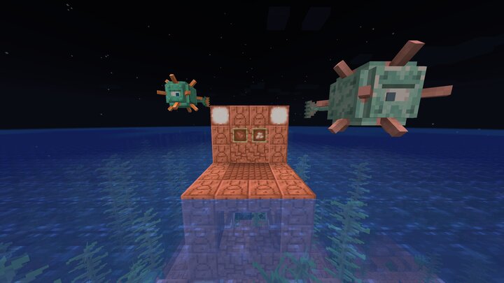 Copper Guardian Minecraft Texture Pack