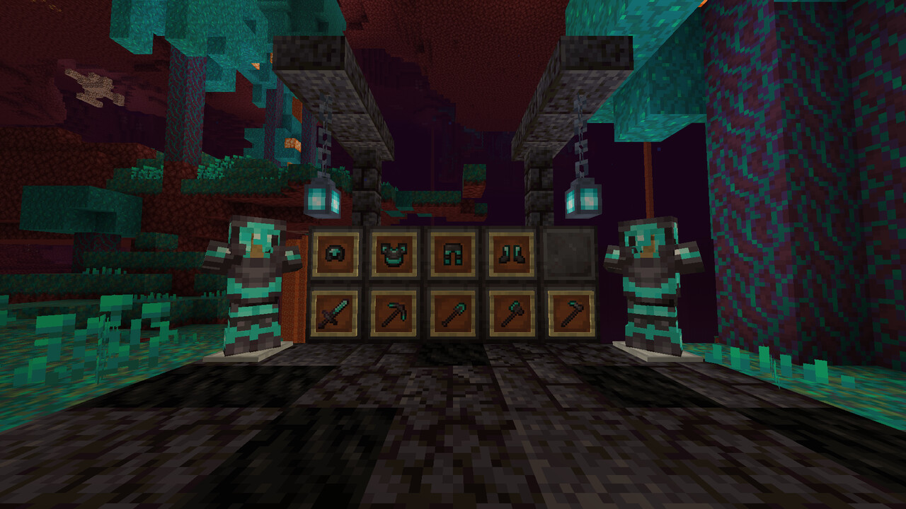 Netherite Reinforced! Minecraft Texture Pack