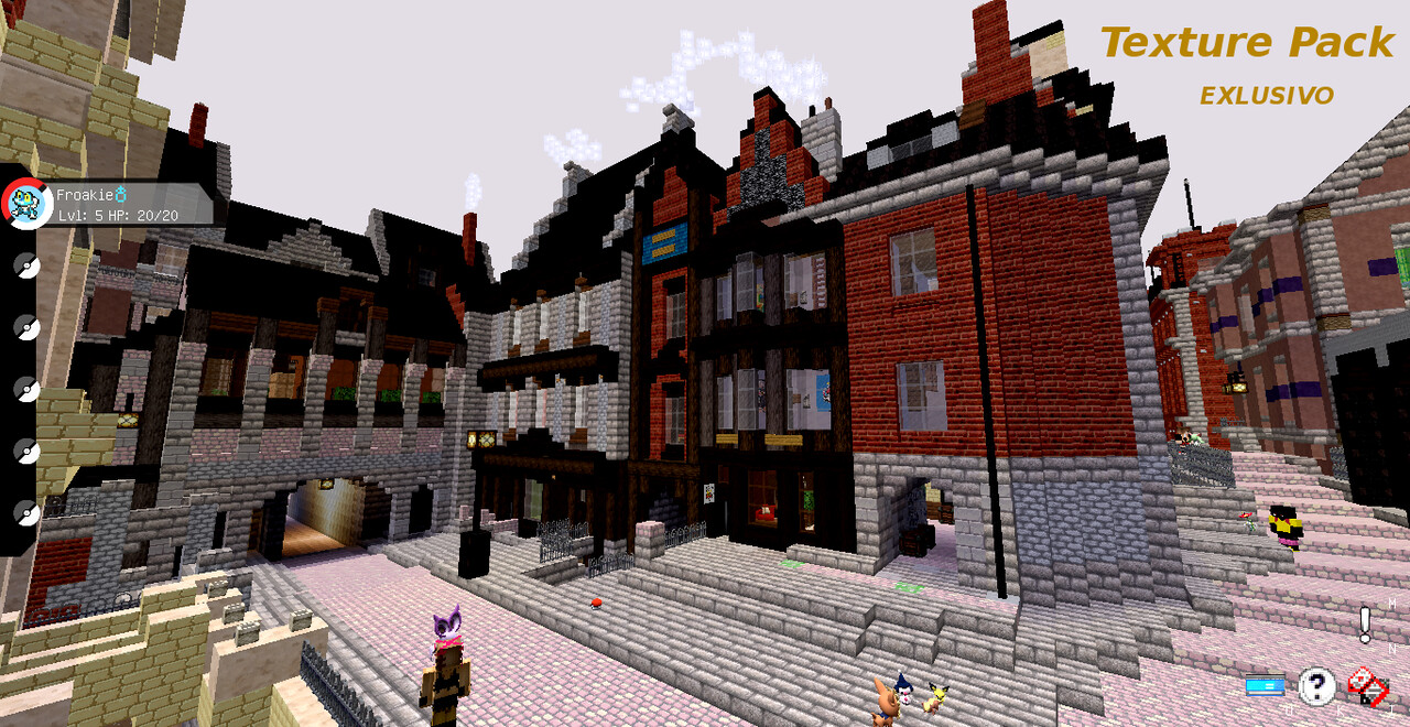 Texture Pack Pixelmon LEGADO - v2.5 SPRITES FULL HD Minecraft Texture Pack