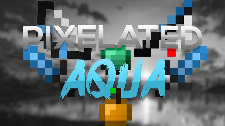 Pixelated Aqua [1.8.9] - 8x Minecraft Texture Pack