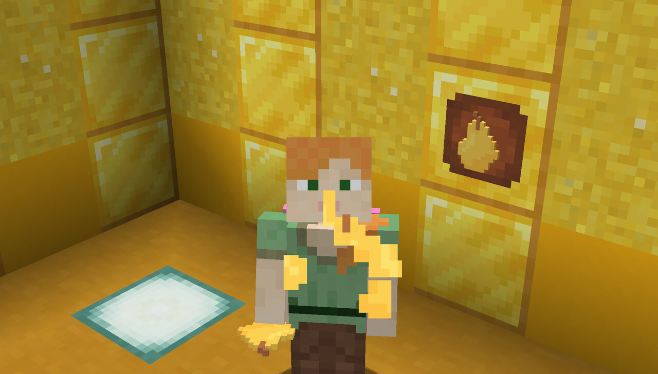 Golden pear Minecraft Texture Pack