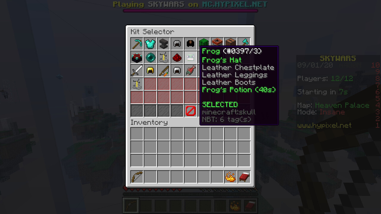 Old Head Items (1.8.9) HYPIXEL COMPATIBLE Minecraft Texture Pack