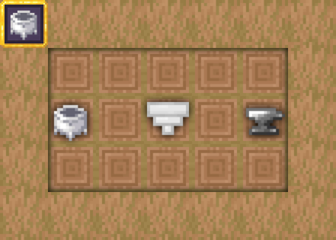 Vanilla+ Light Iron Minecraft Texture Pack