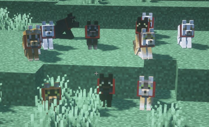 Brom's Wolf Pack Minecraft Texture Pack