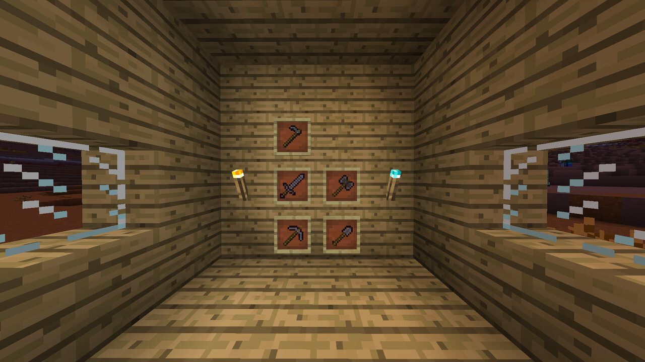 Alpha Texture pack (with Nether update items) Minecraft Texture Pack