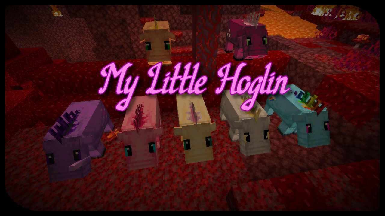 My little Hoglin Minecraft Texture Pack