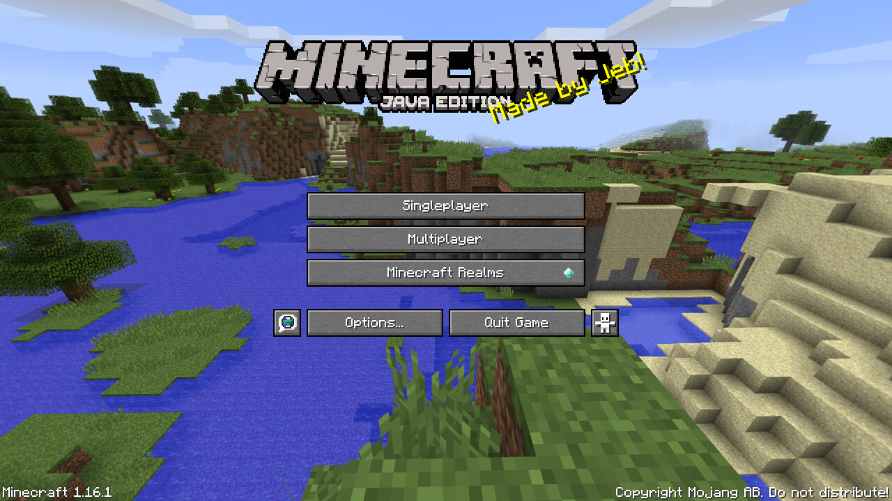 Classic Menu Panorama 4K remake (Accurate!) Minecraft Texture Pack
