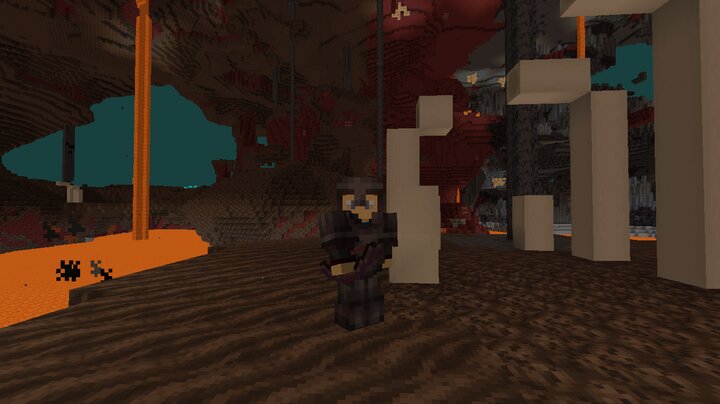 Netherite Bow (Compatible with Gold Vein Netherite) Minecraft Texture Pack