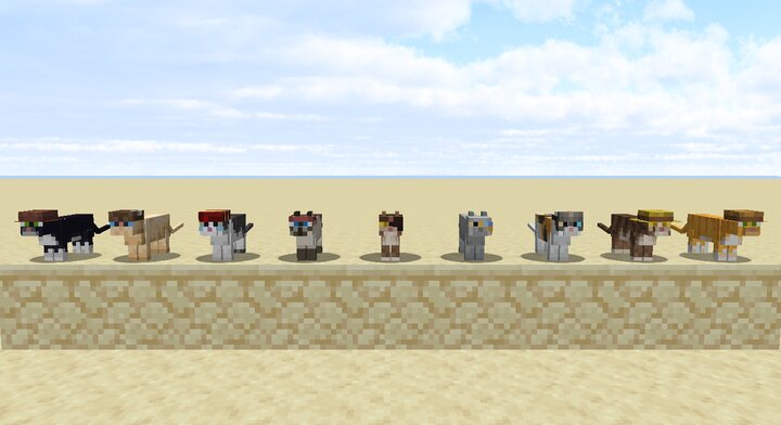 Cats with Hats [OptiFine] Minecraft Texture Pack