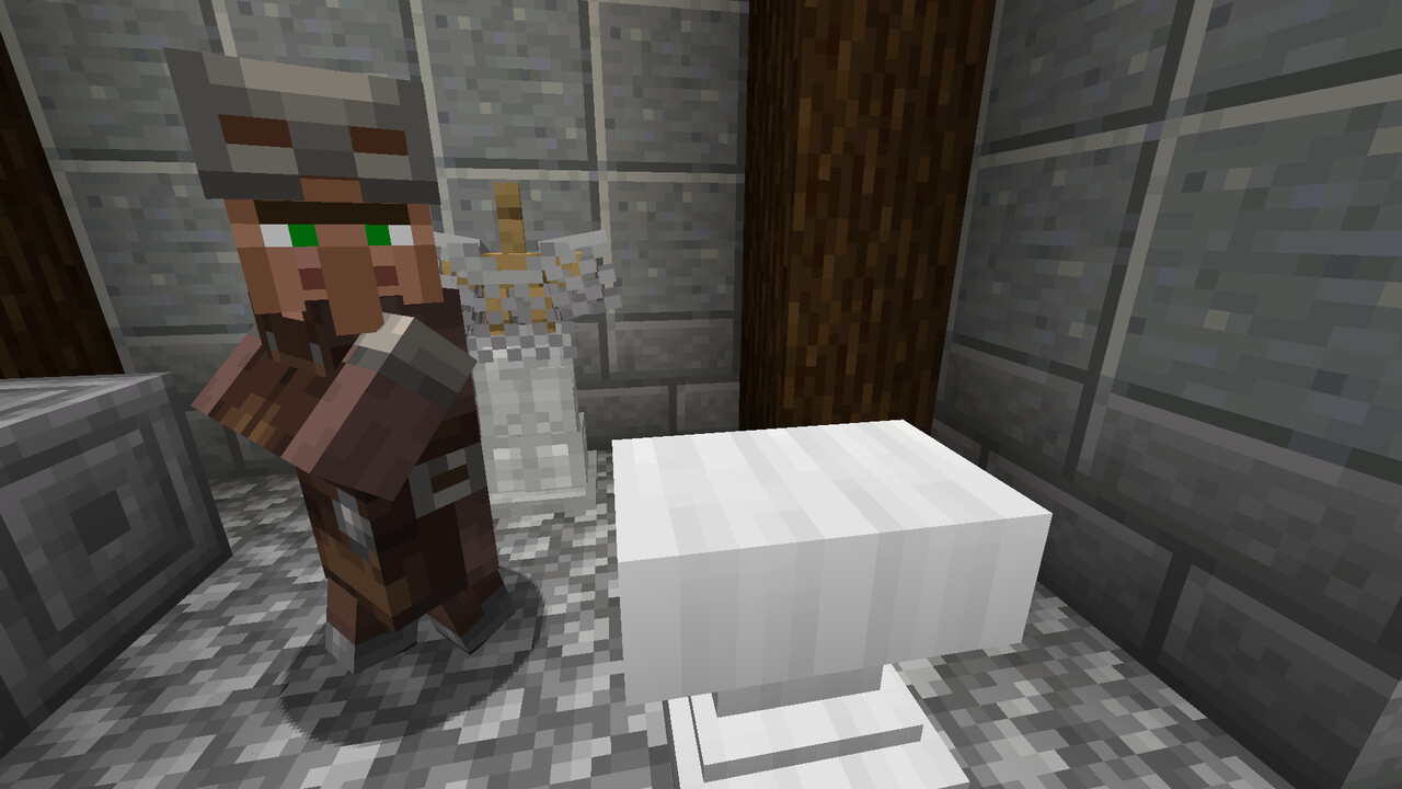 Clean Iron Minecraft Texture Pack