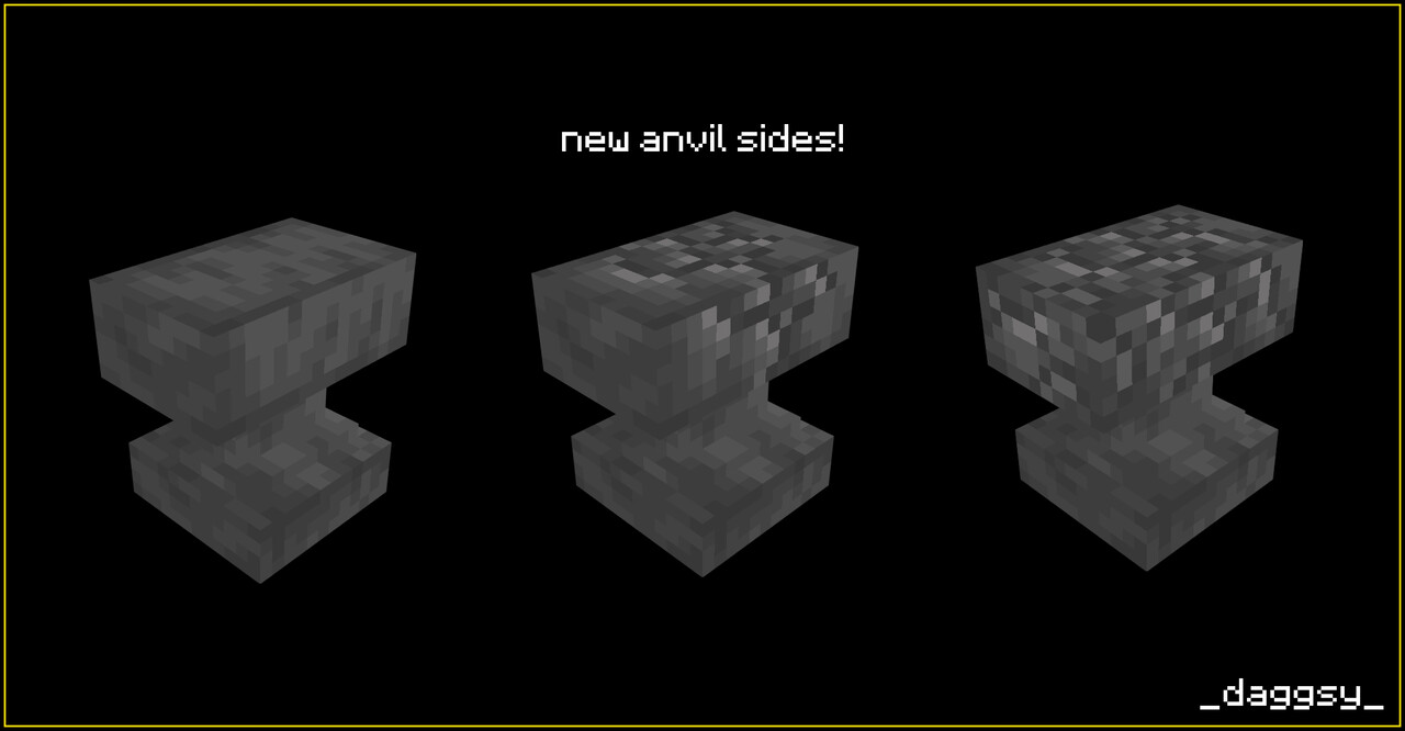 Anvil Sides Minecraft Texture Pack