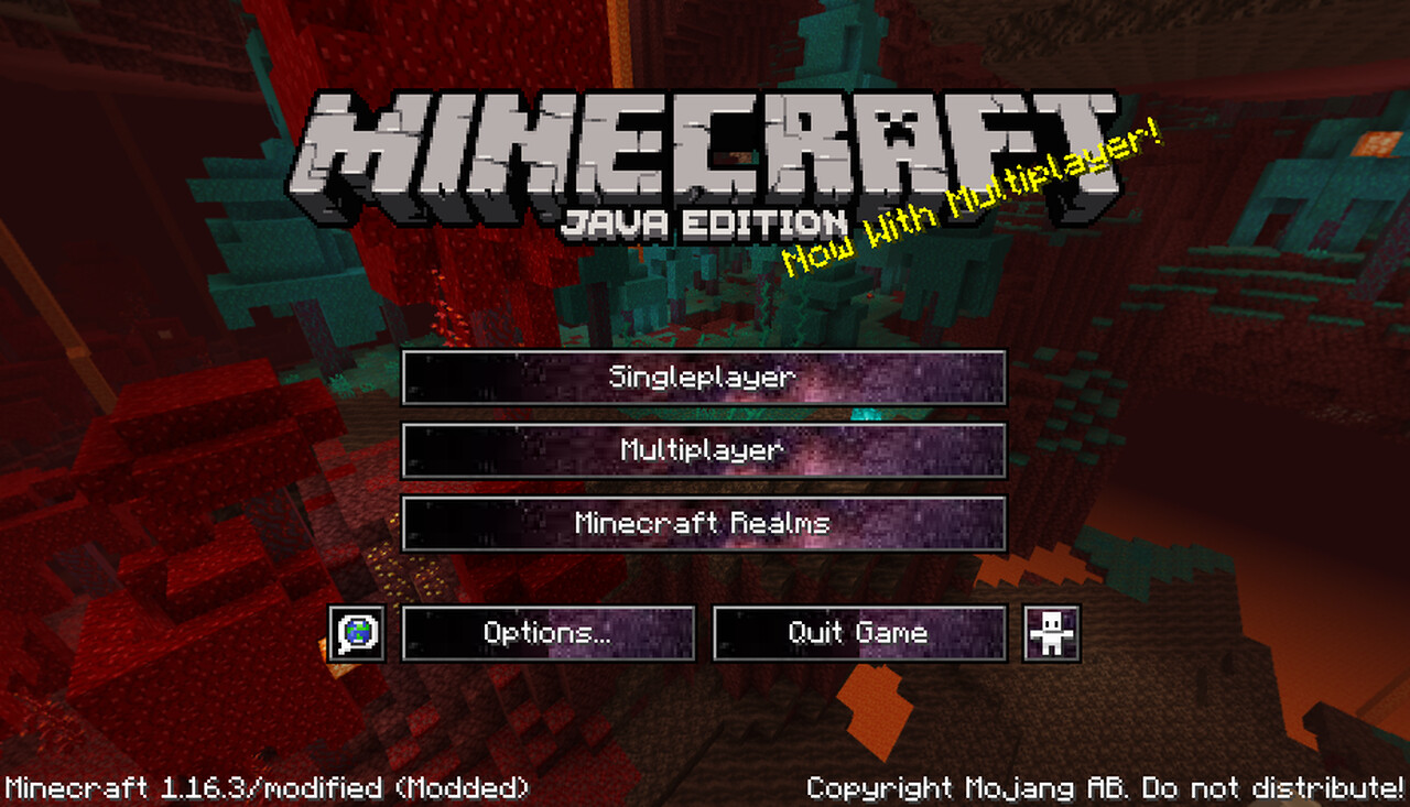 Galaxy GUI Minecraft Texture Pack