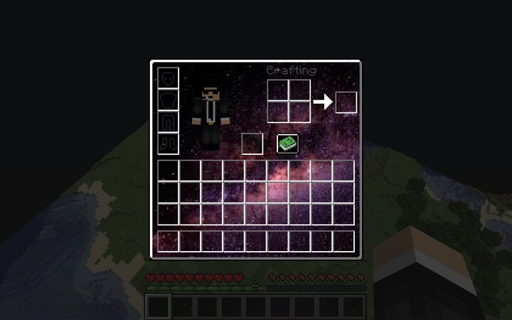 Galaxy GUI Minecraft Texture Pack