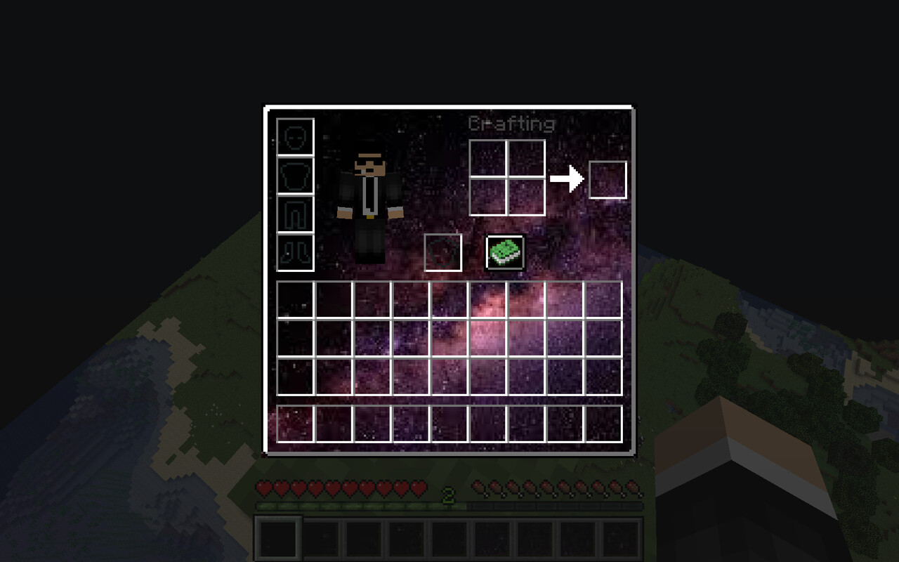 Galaxy GUI Minecraft Texture Pack
