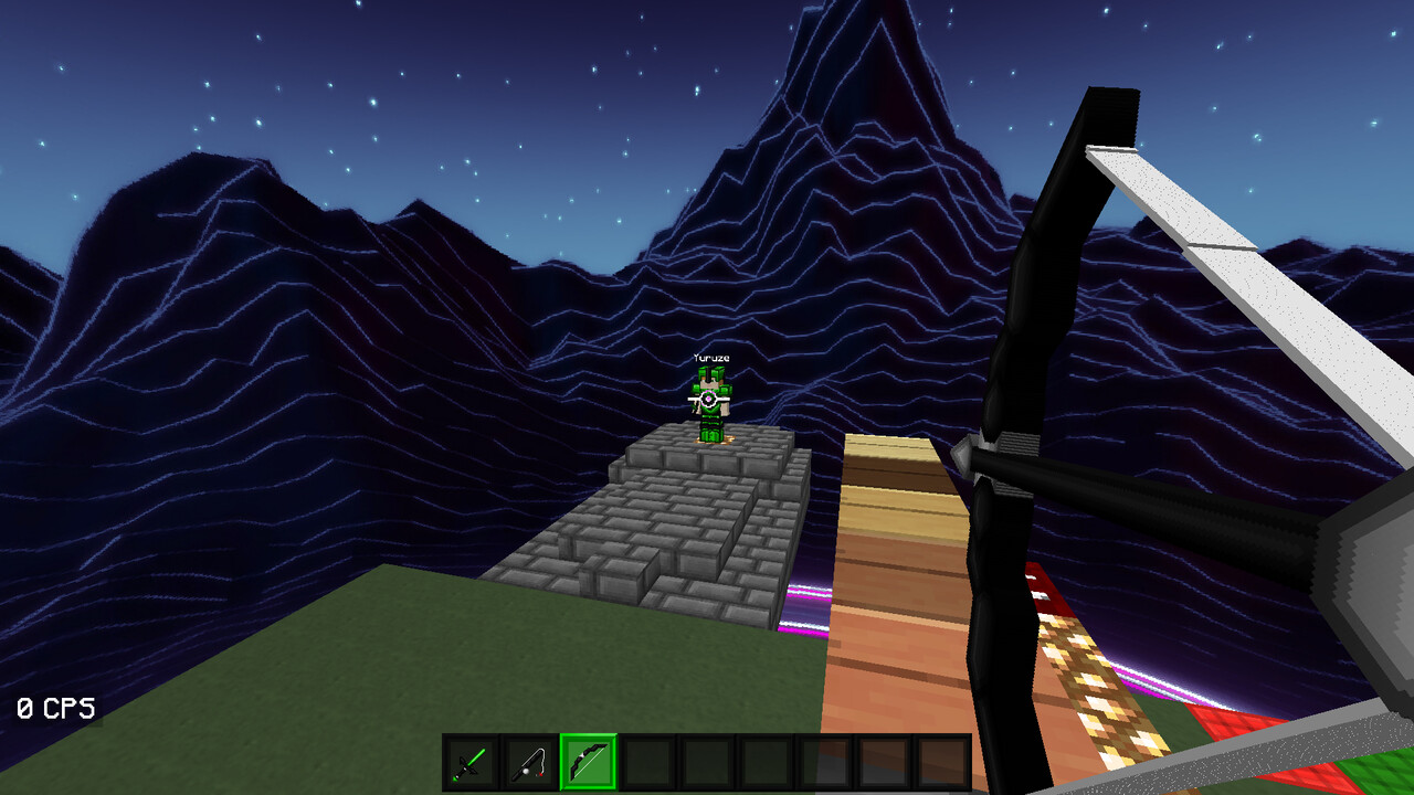 Synthwave V2 [GREEN] 256x Minecraft Texture Pack