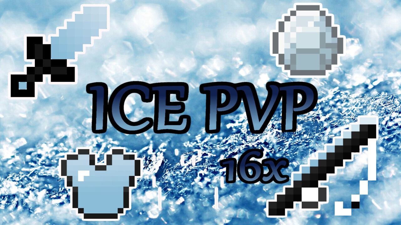 ICE PVP Texture Pack 16x 1.8.9 (default and dark edit) Minecraft ...