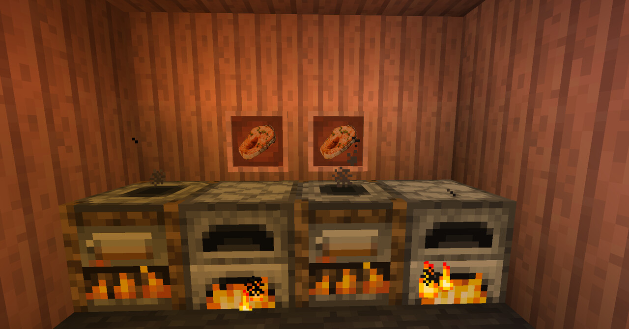 Realistic Cooked Salmon - Реалистичный Жареный Лосось [1.14.4 ...