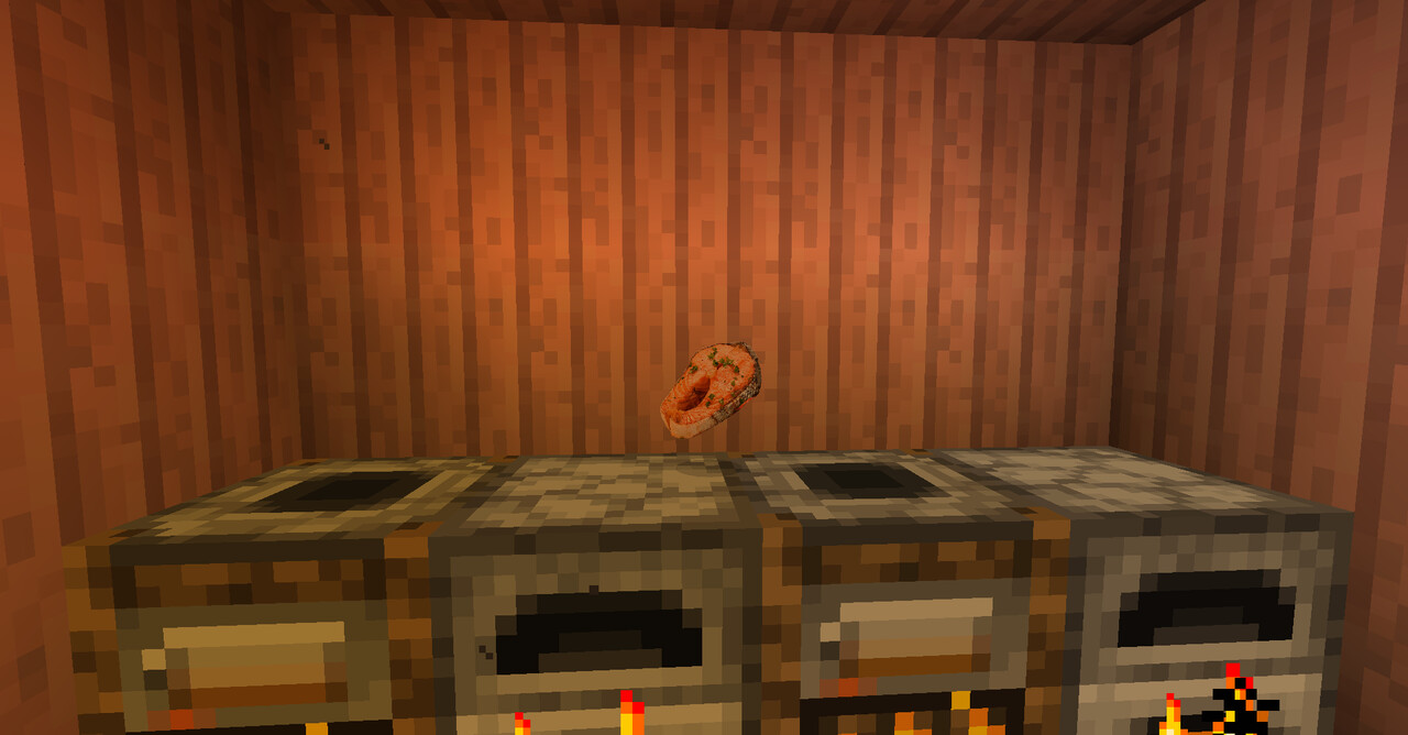 Realistic Cooked Salmon - Реалистичный Жареный Лосось [1.14.4 ...