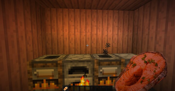 Realistic Cooked Salmon - Реалистичный Жареный Лосось [1.14.4 ...