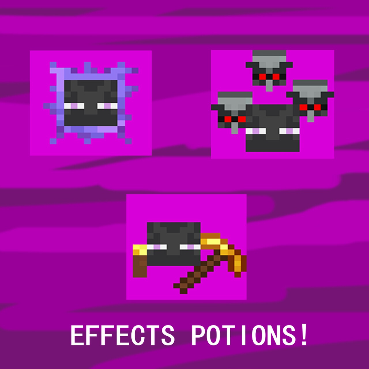 Enderman smash! effects Minecraft Texture Pack