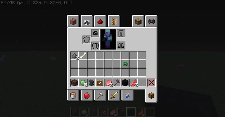 Impractical Armor Slots Minecraft Texture Pack