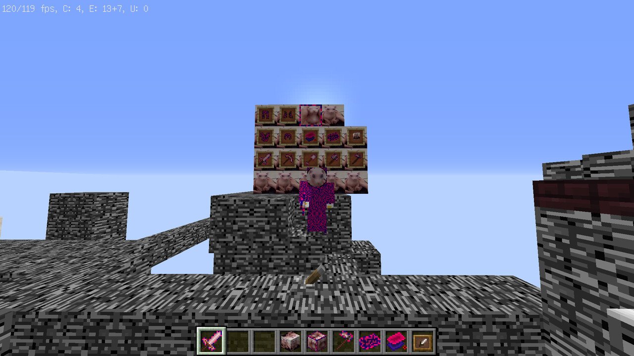 Bingus to netherite! Minecraft Texture Pack